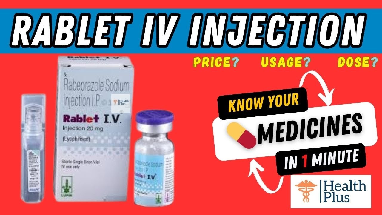 Rablet IV Injection | #rabeprazole | #lupin #Rabeprazole (20mg) - YouTube