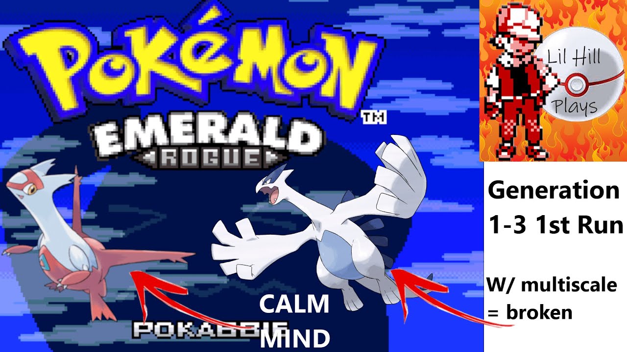 Pokemon Emerald Rogue | Gen 1-3 1st Run | Multiple Legendary Encounters ...
