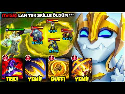 RİOT BUNU NASIL YAPARSIN !! BÜTÜN SKİLLER REWORK BUFF !! GALİO MİD