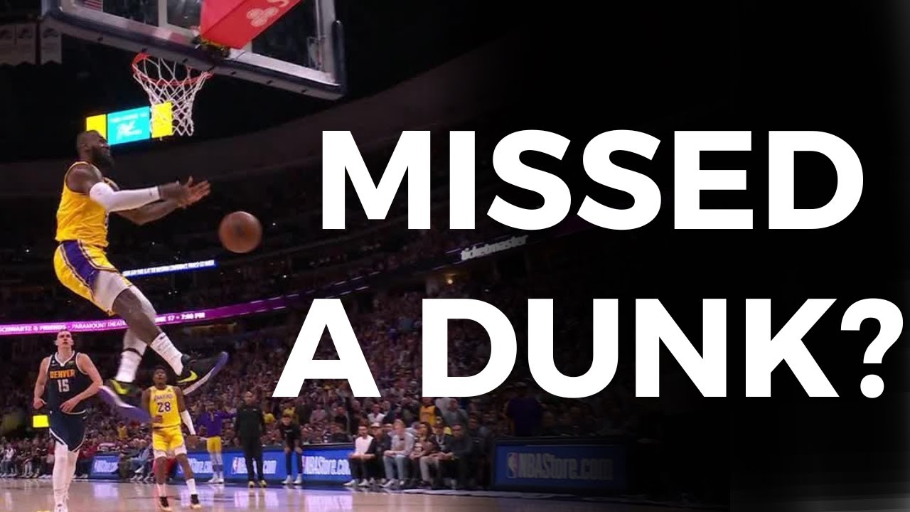 I found every LeBron missed dunk in the last 10 years... - YouTube