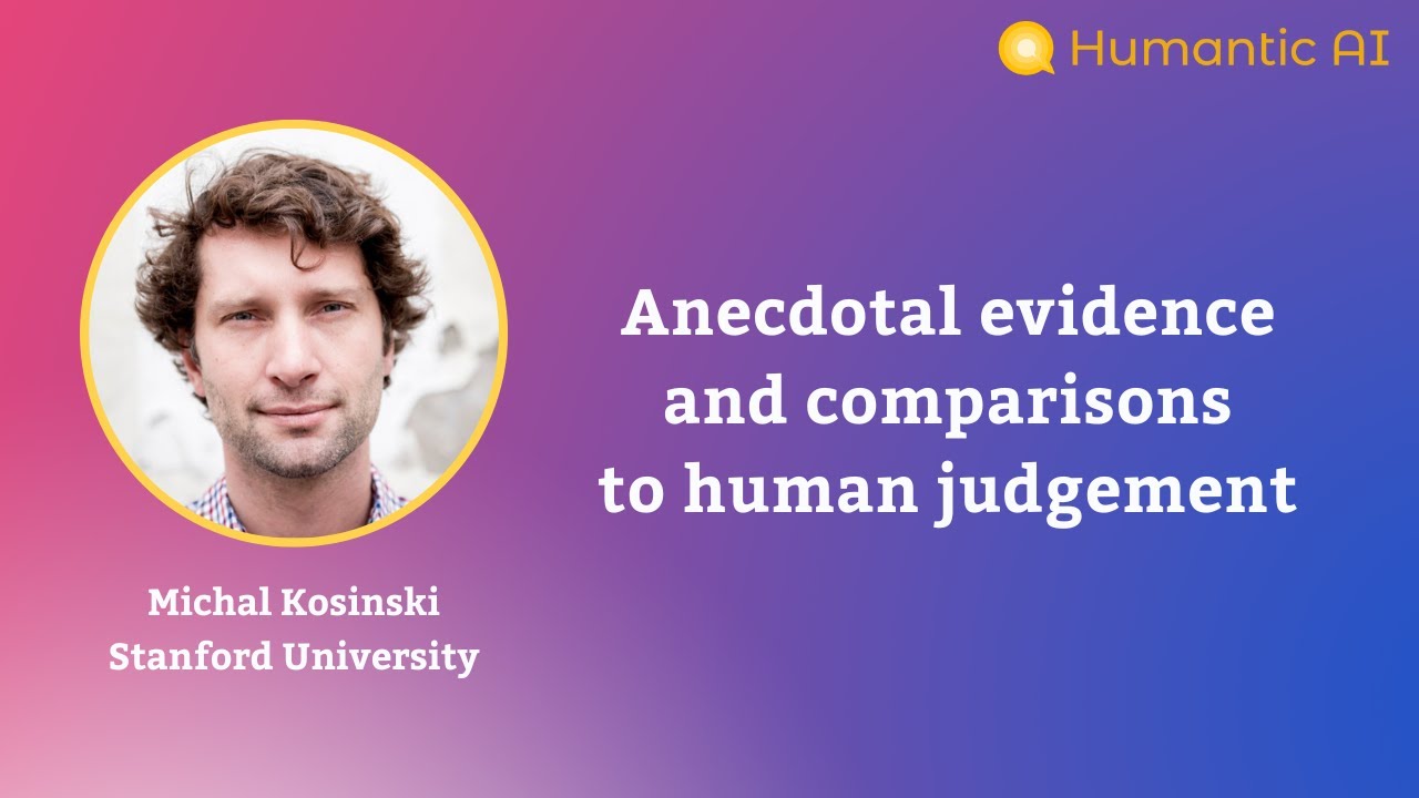 Comparisons to human judgement | Science behind personality AI with ...