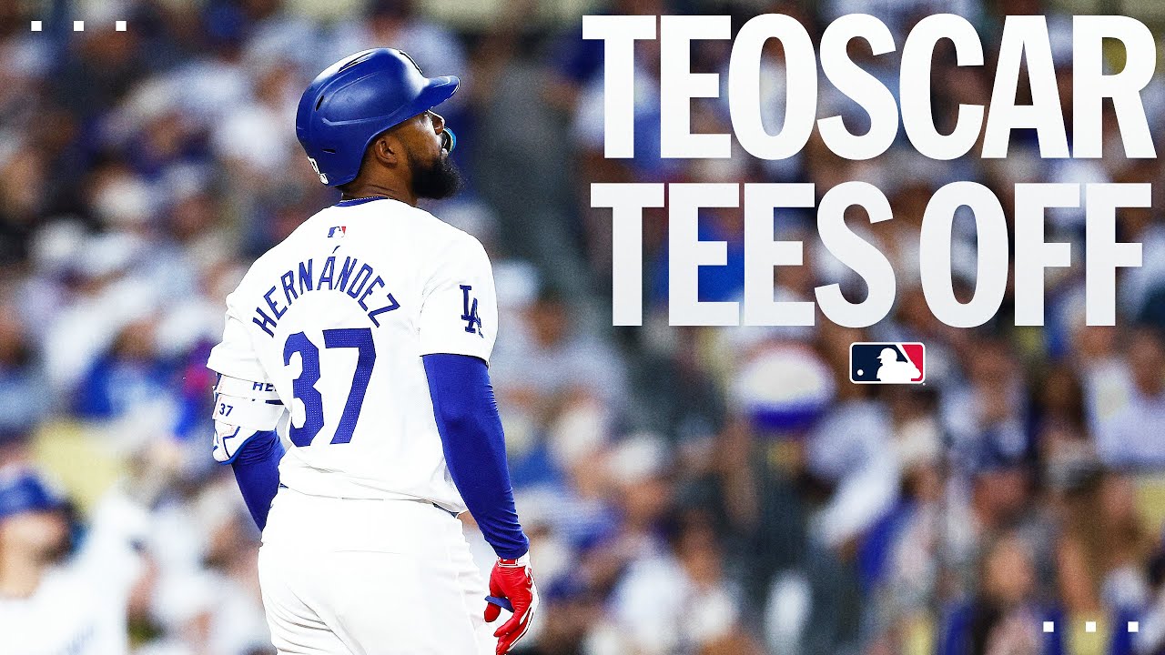 Teoscar Hernández TEES OFF! The reigning Home Run Derby champ IS AT IT AGAIN! - YouTube