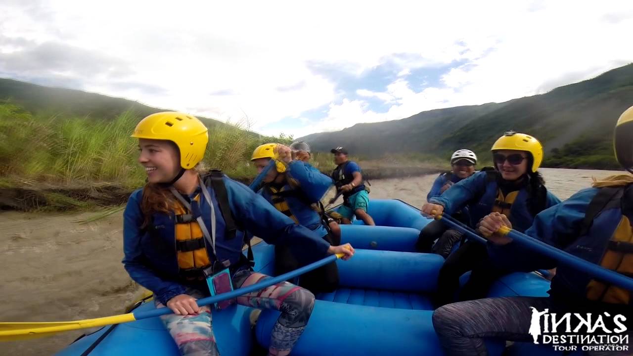 Rafting Inca Jungle Trail Machu Picchu - YouTube