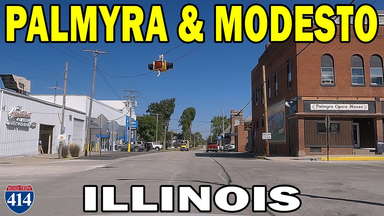 Palmyra & Modesto, Illinois - YouTube