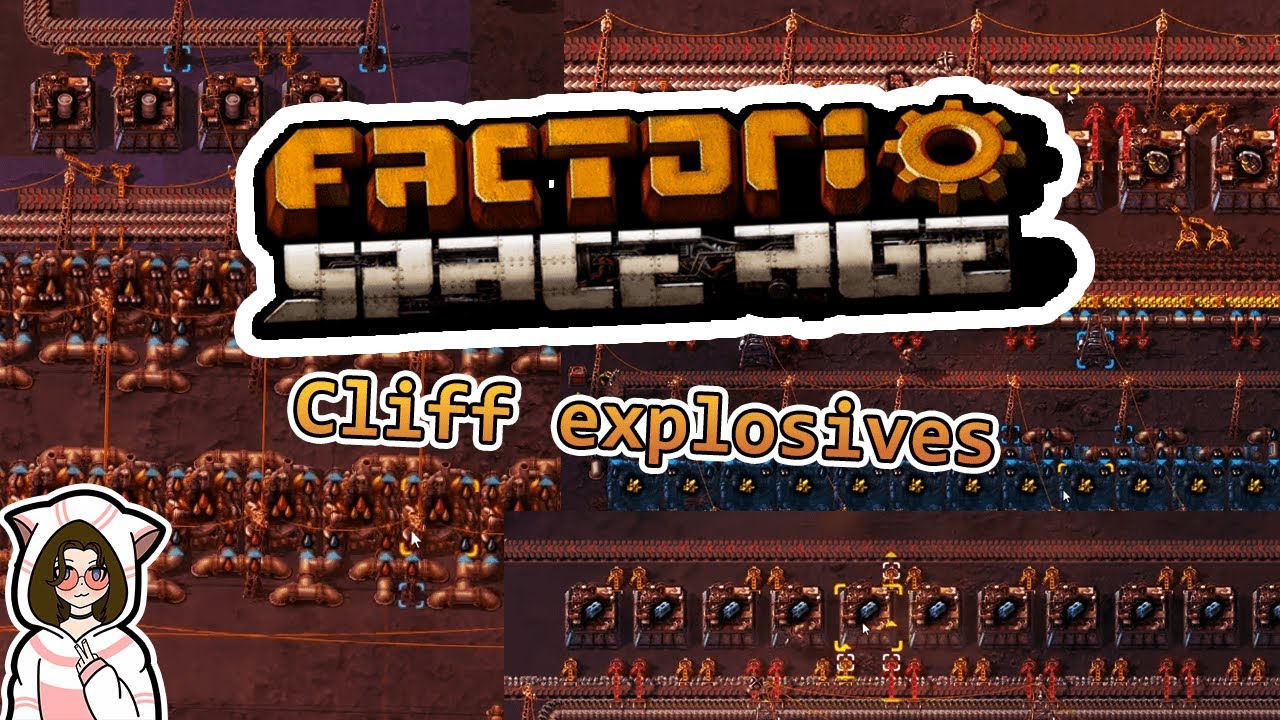 Cliff explosives | Factorio Space Age #30 - YouTube