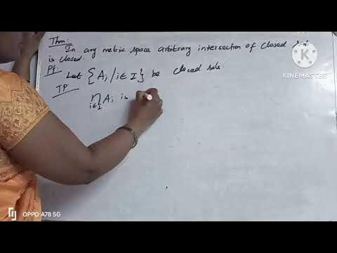 Arbitrary intersection of closed set is closed #realanalysis @mathsforever6408 - YouTube