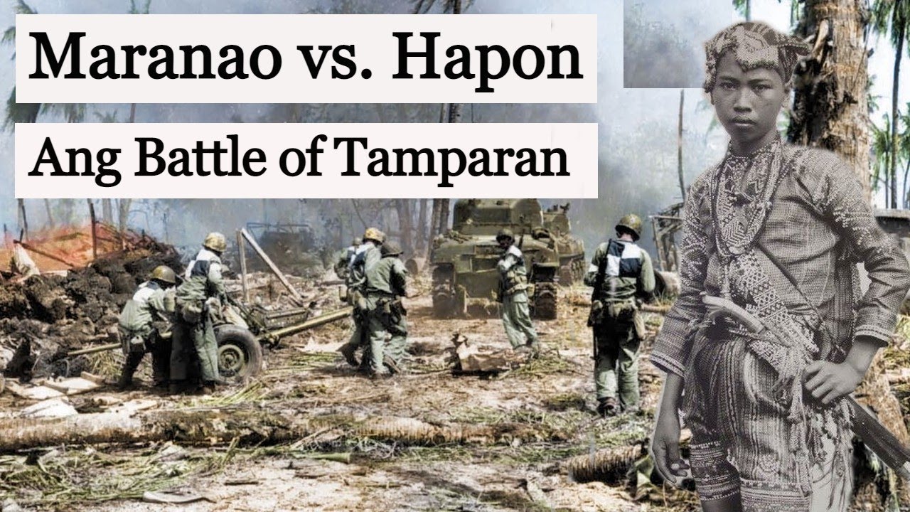 Ang Battle of Tamparan - Labanan sa pagitan ng Maranao at Hapon - YouTube