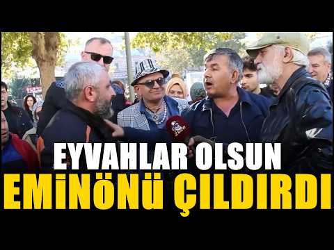 BAŞTAN SONA SOLUK SOLUĞA İZLEYECEĞİNİZ BİR EMİNÖNÜ RÖPORTAJI #zdayı #sokakröportajları #gündem