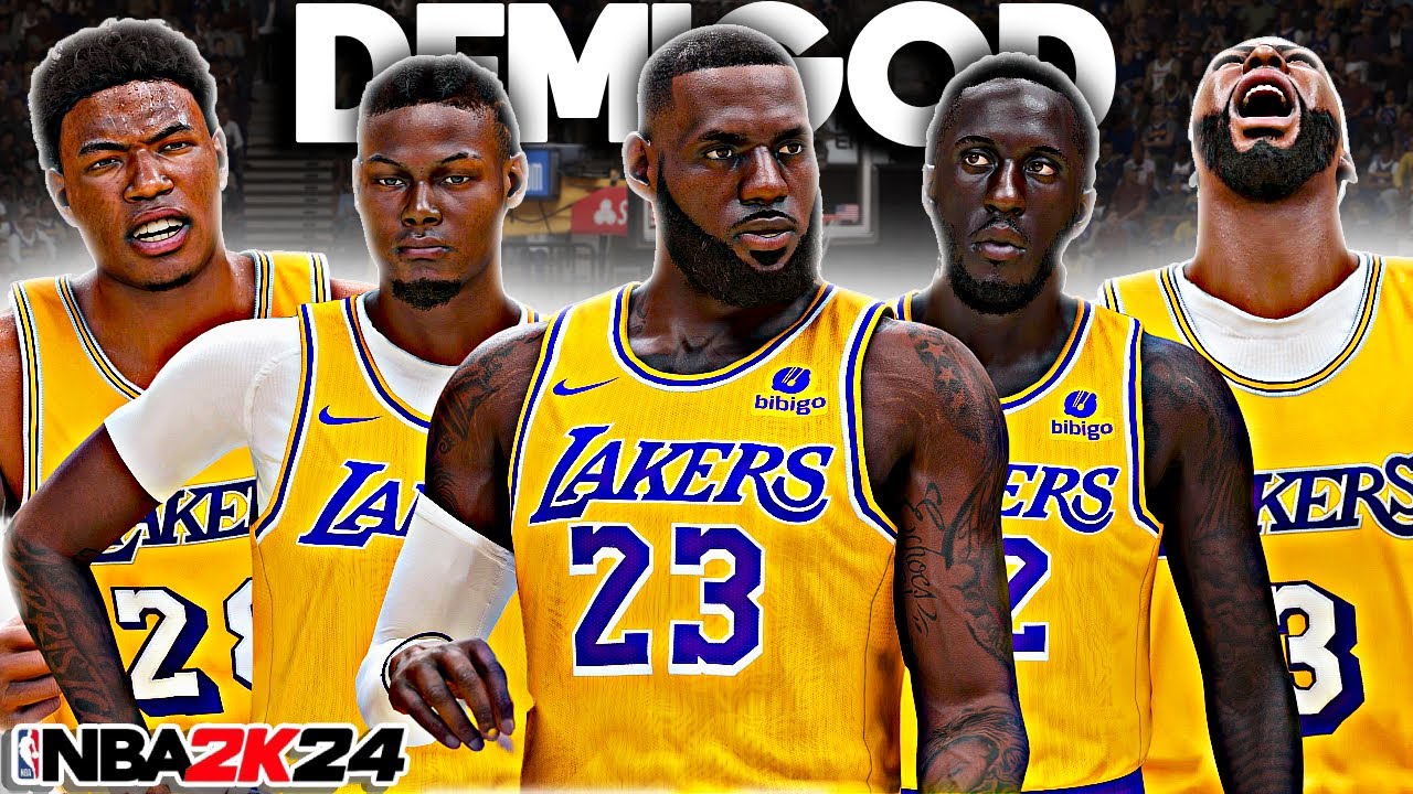 Are the DEMIGOD Lakers the Best Team in NBA 2K24 PlayNow Online? - YouTube