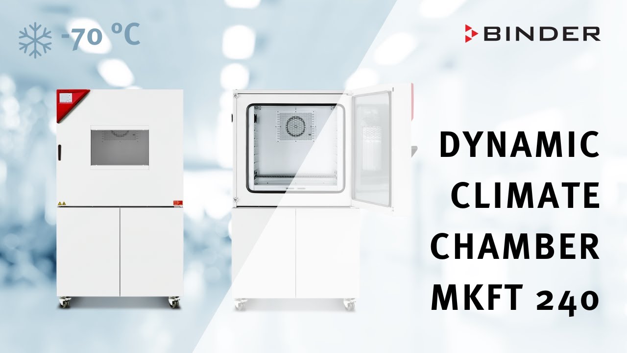 Spotlight on: Dynamic climate chamber MKFT 240 - YouTube