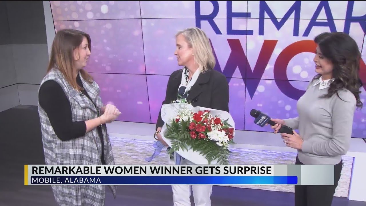 Remarkable Women Winner Gets Surprise - YouTube