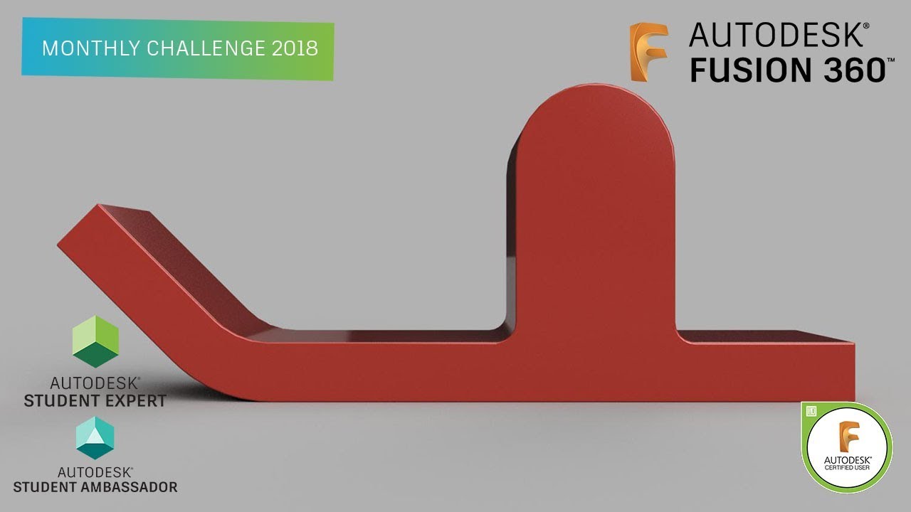 Fusion 360 Monthly Challenge March 2018 - YouTube