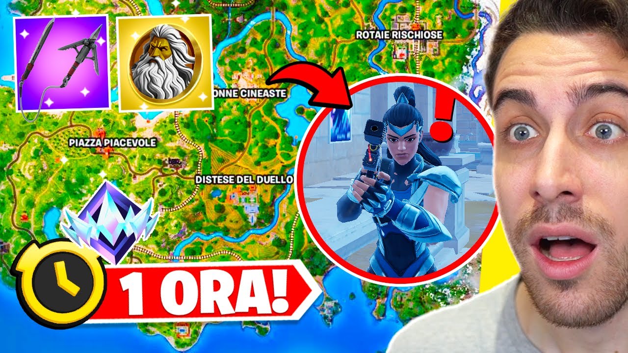 Atterro per 1 ORA dal NUOVO BOSS ODISSEA in RANKED! Capitolo 5 Fortnite ...