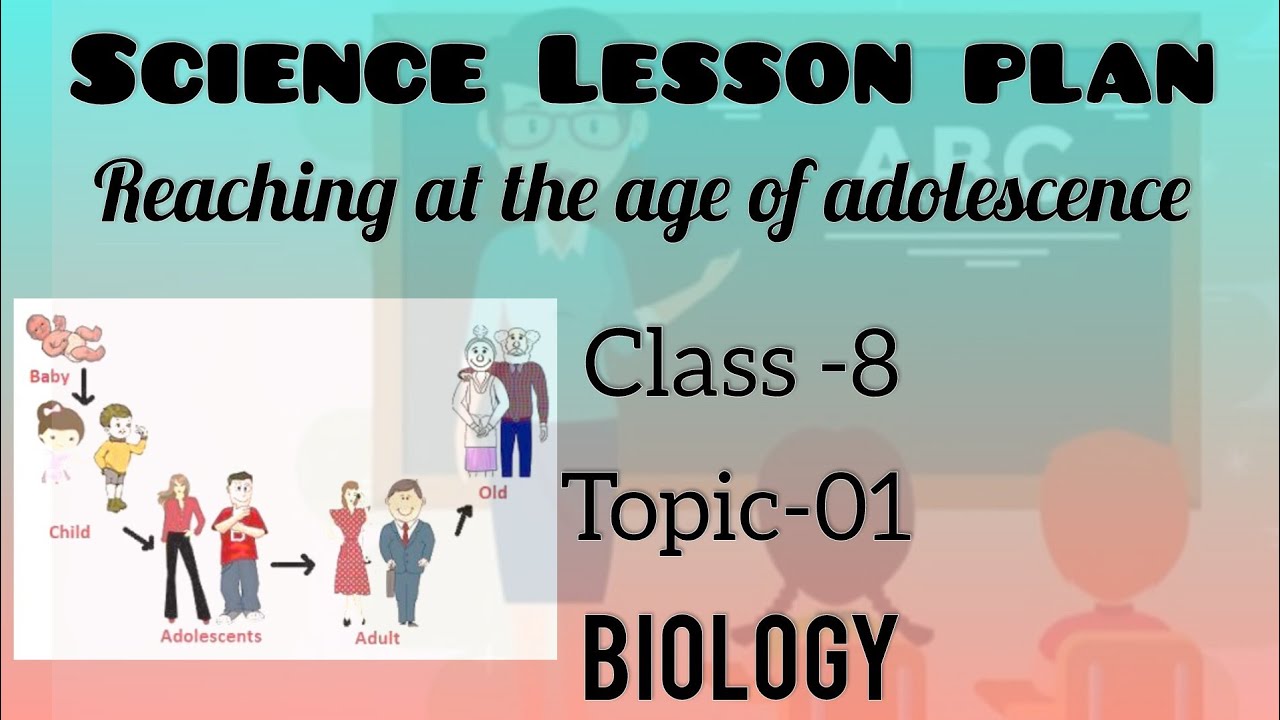 Lesson plan| Reaching at the age of adolescence|Class-8|Science - YouTube