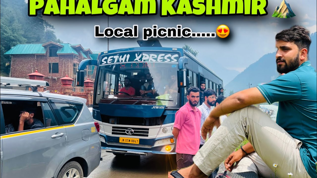 Pahalgam Kashmir Local picnic⛰️|| Bahut maza agaya😍|| Full Kashmiri ...