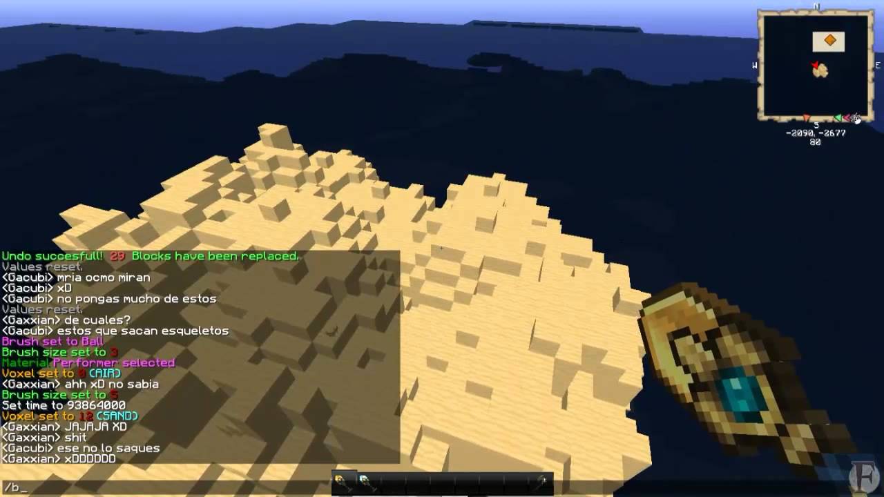 Voxel Sniper - Tutorial basico - Español - YouTube