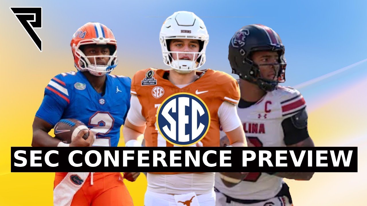 SEC Conference Preview! 2025 CFB Season! - YouTube