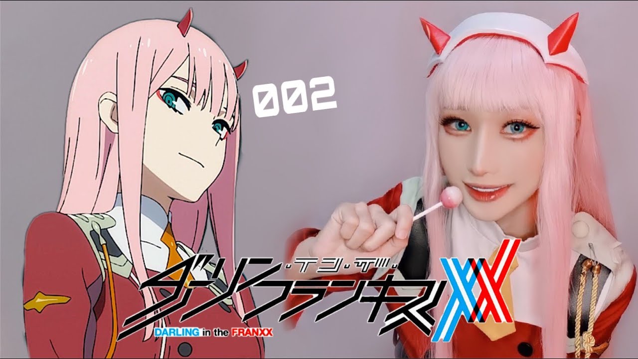 002 - Zero Two [ DARLING in the FRANXX ] Makeup Tutorial by Irene01 ...