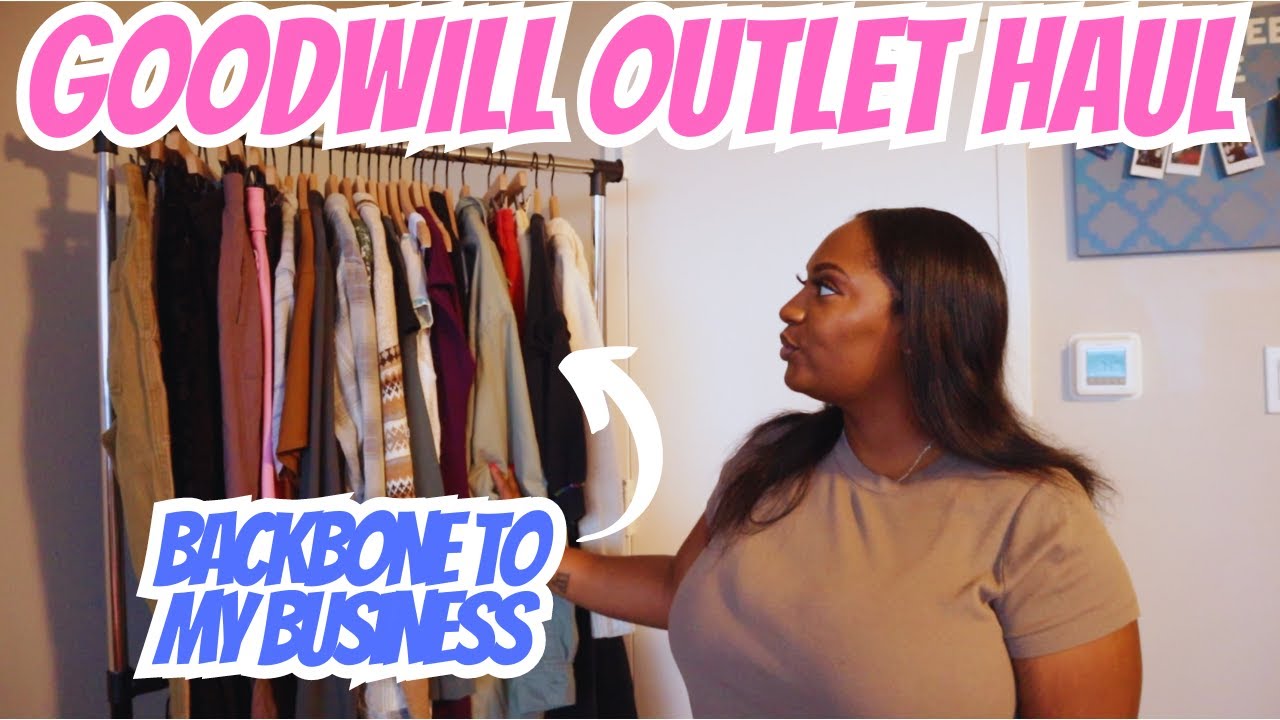 Goodwill Outlet Haul | things that I SELL for PROFIT online | FULL-TIME ...