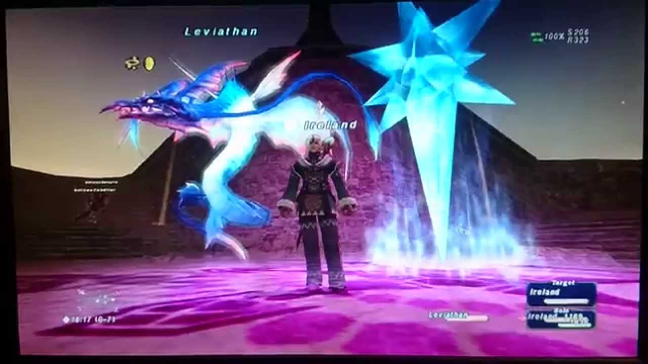 Final Fantasy XI FFXI SMN99WHM49 SMN Summoner Leviathan at Teleport ...