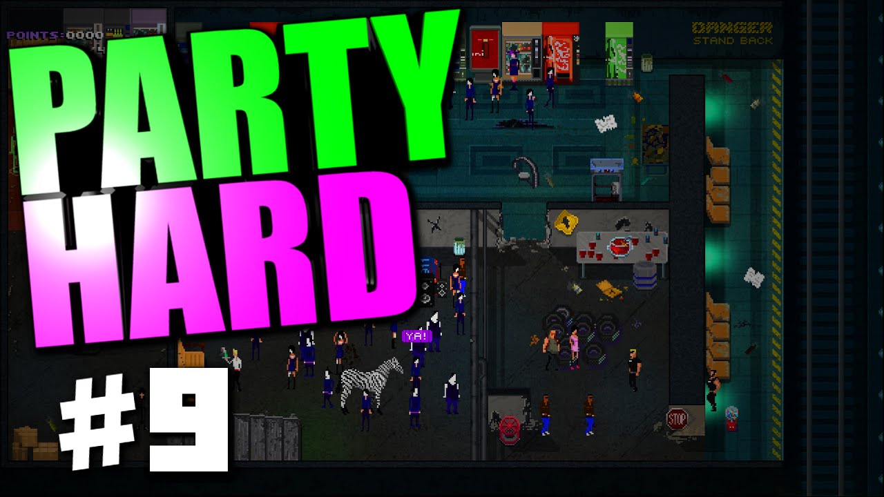 PARTY HARD GAMEPLAY #9 "UNDERGROUND SICK LEVEL, FINAL LEVEL" - YouTube