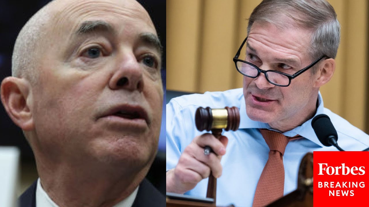 JUST IN: Jim Jordan Leads Dramatic Judiciary Hearing Featuring Mayorkas ...