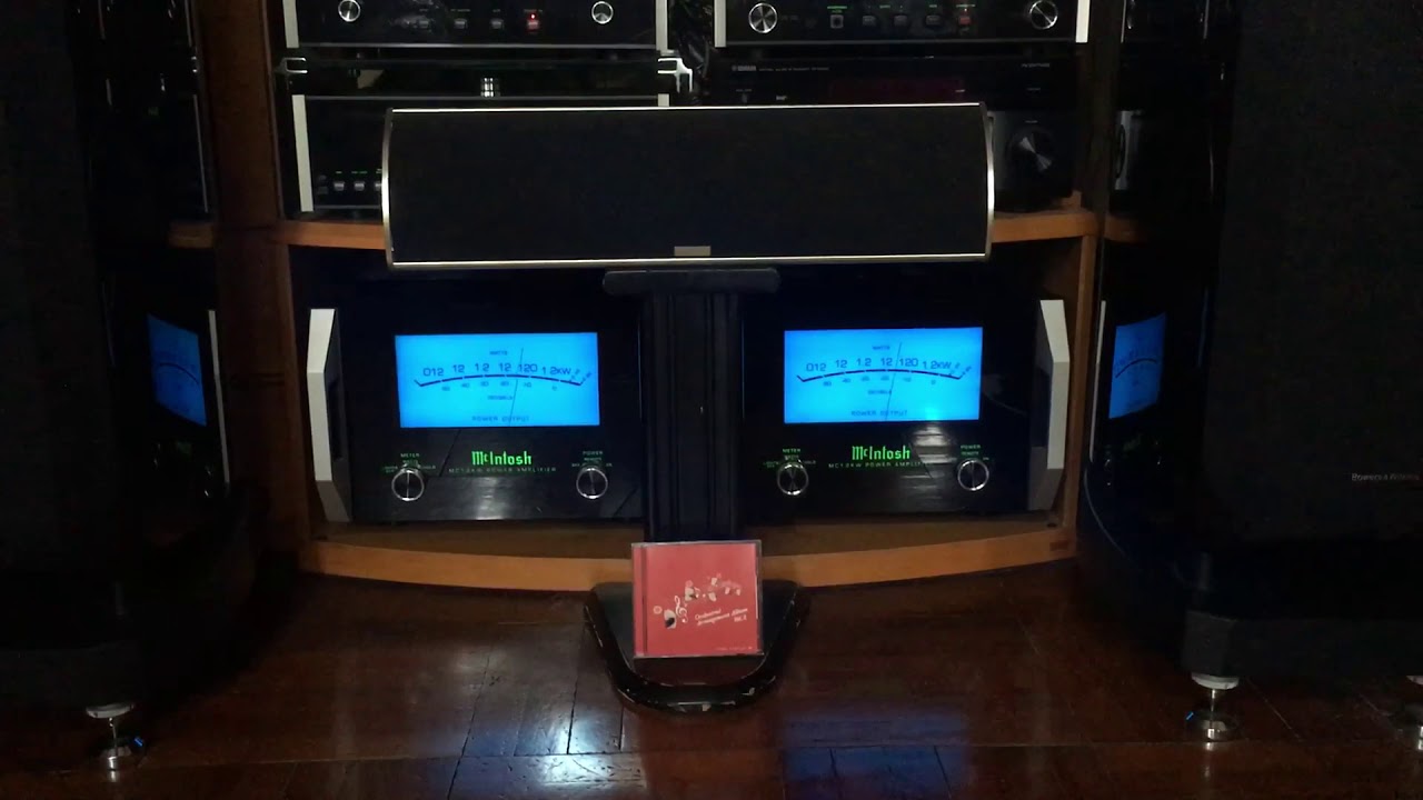 Mcintosh 1.2 Kw / B&W 802 diamond - YouTube