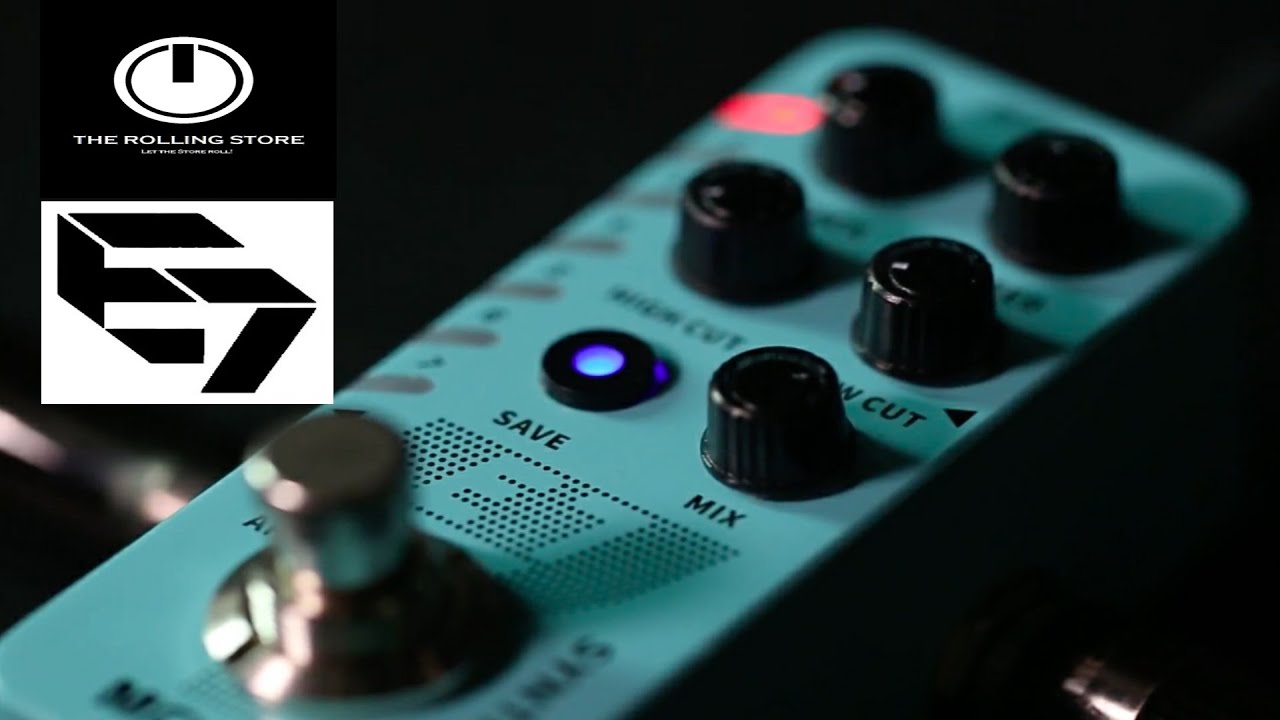 Mooer E7 Synth Simple Patches Run 1 - YouTube