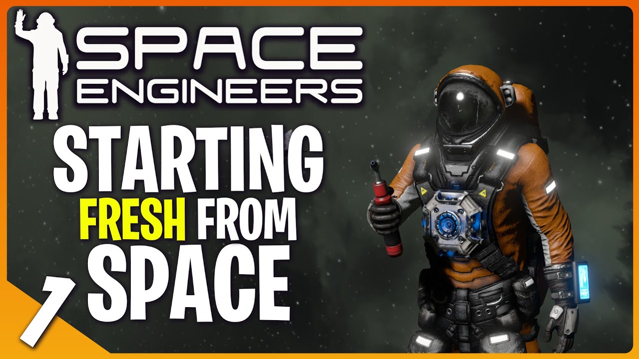 Space Engineers Episode 1 - Starting NEW In Space! Its Been 10 Years ...