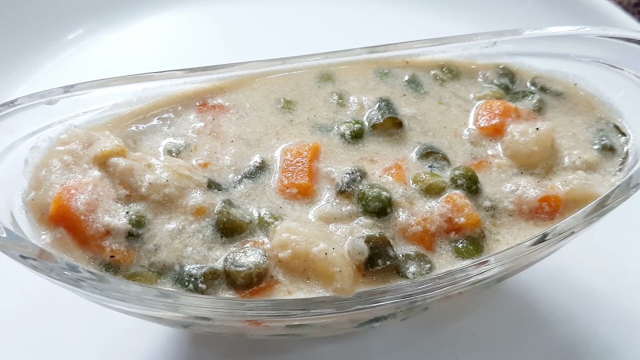Kerala Style Vegetable Stew | Veg Stew for Appam, Idiyappam | Veg Stew ...