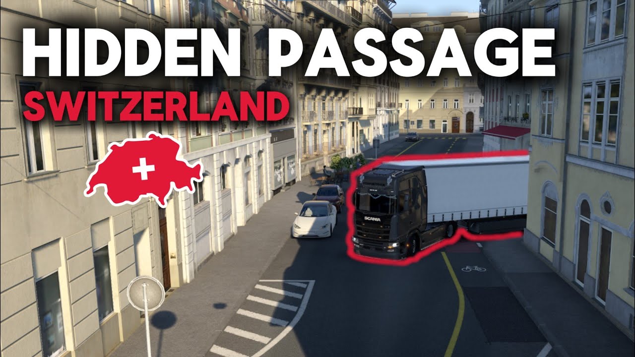 Hidden Road in Switzerland ETS2 1.51 | Switzerland secret passage ...