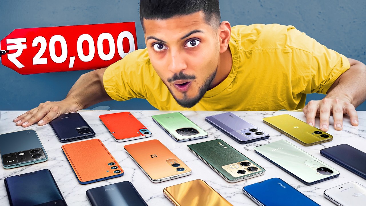 5 Best Smartphones Under ₹20,000 ! - YouTube