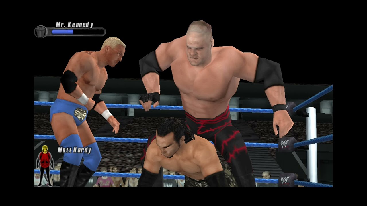 (WWE SvR 08) World TV Championship Triple Threat Match - SmackDown #4 ...