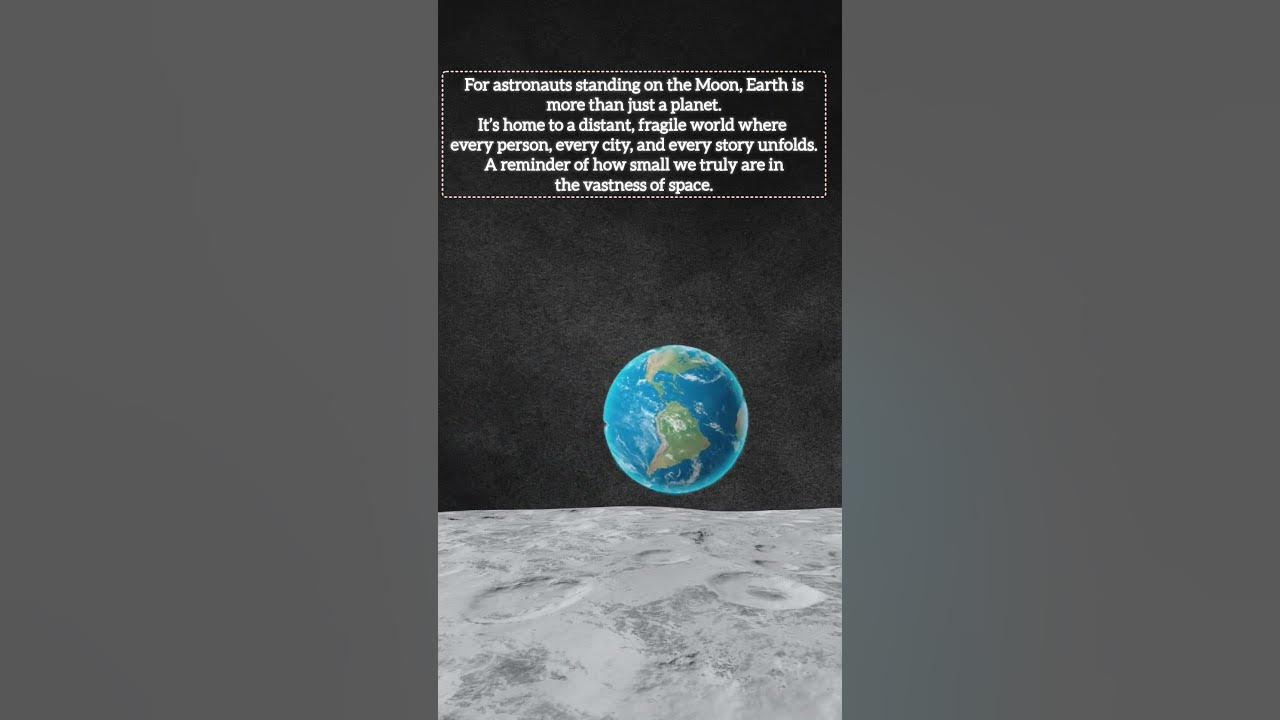 From the Moon to Earth: A Story Unfolding in the Cosmos - YouTube