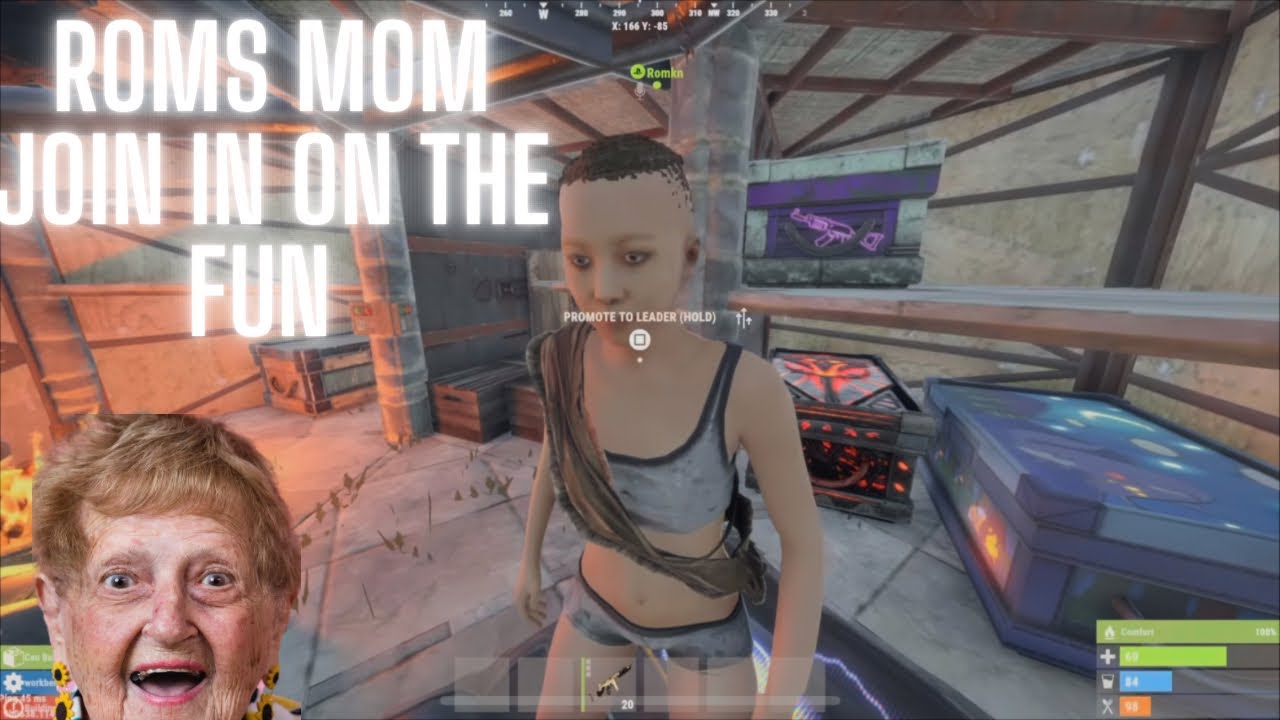 DUOING with Roms Mom -Rust console edition - YouTube
