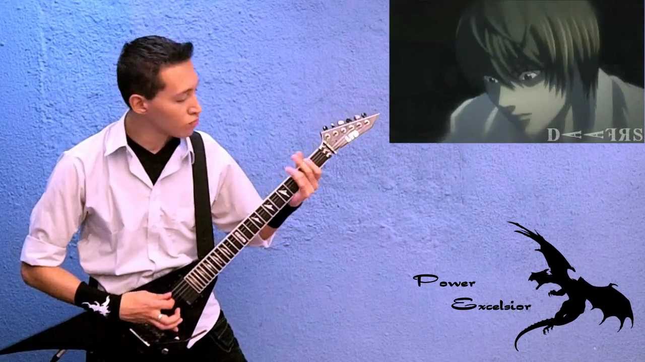 Death Note Opening 2 Full -guitar cover {TABS} - YouTube