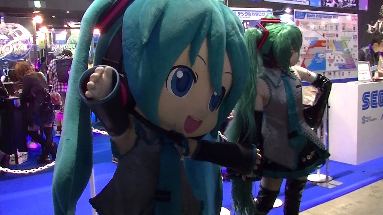 Mikudayō & Mikunanō : Tokyo Game Show 2014 - YouTube