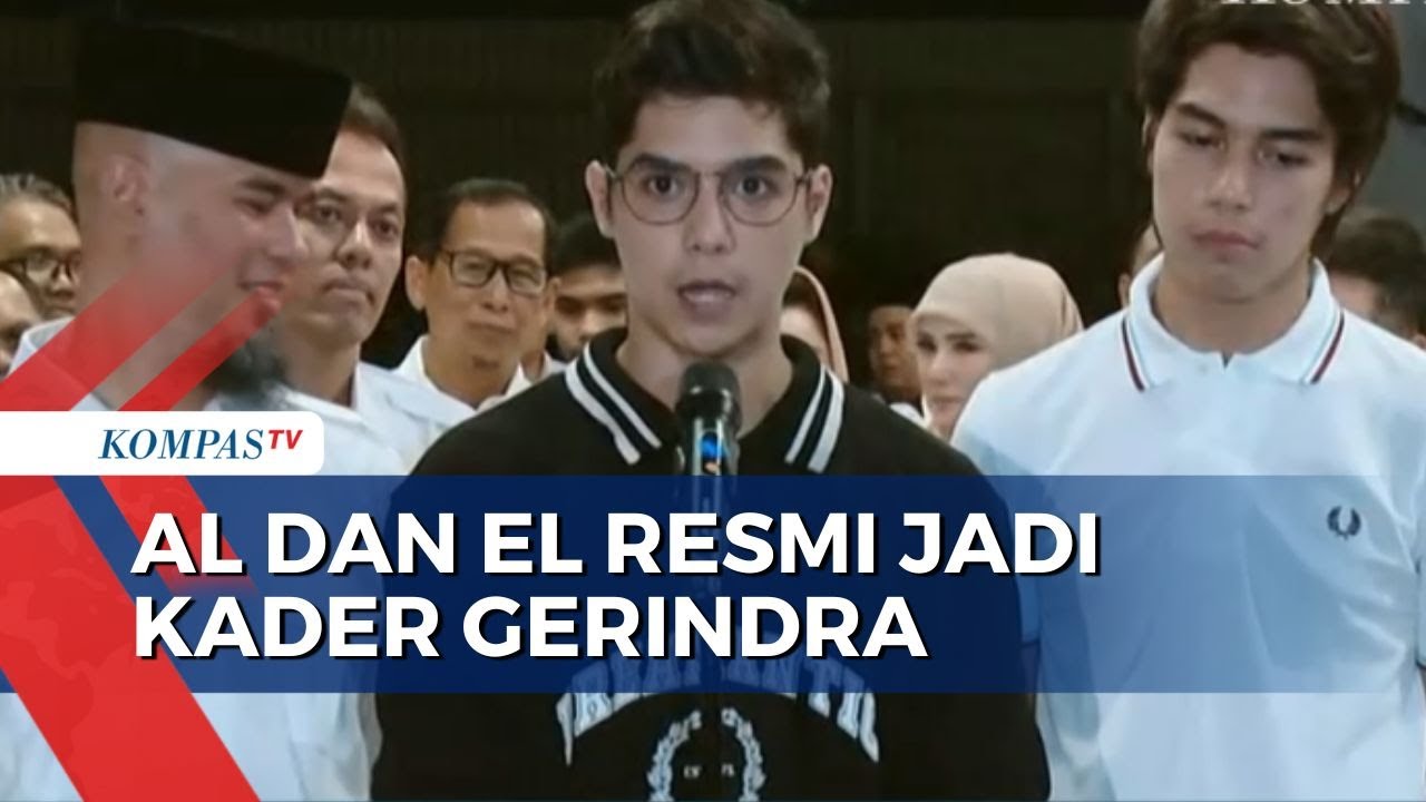 Resmi Jadi Kader Gerindra, Al dan El Diperkenalkan Langsung oleh ...