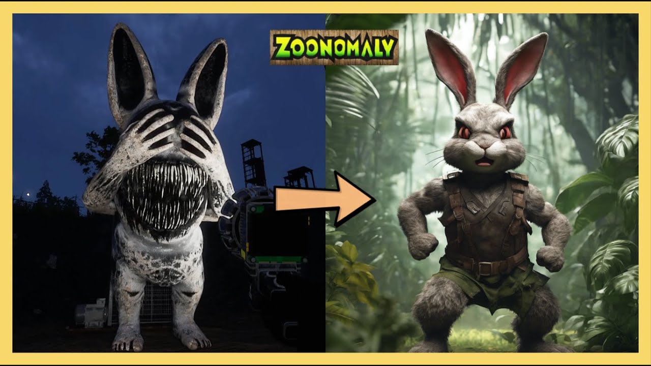 Zoonomaly - Game VS Real Life | All Character Comparison Jungle # ...