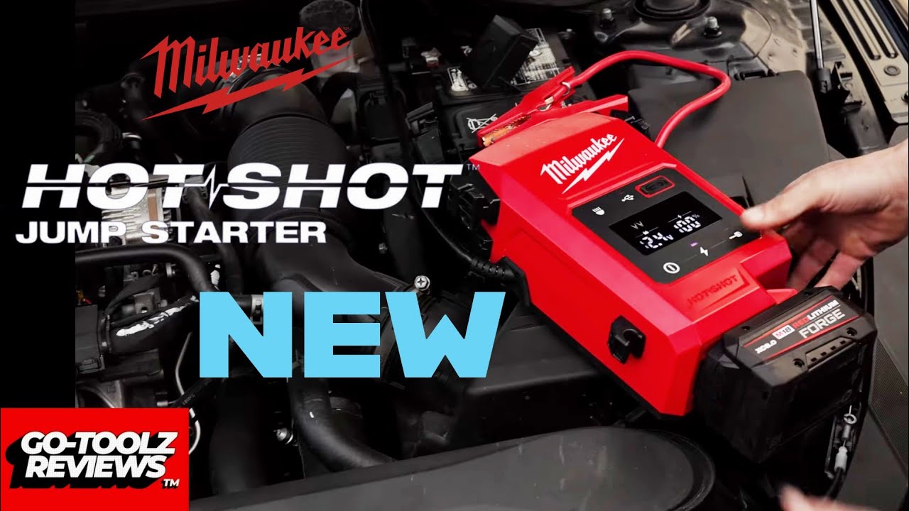 New! Milwaukee M18 HOTSHOT Jump Starter #pipeline2025 #milwaukeetools # ...
