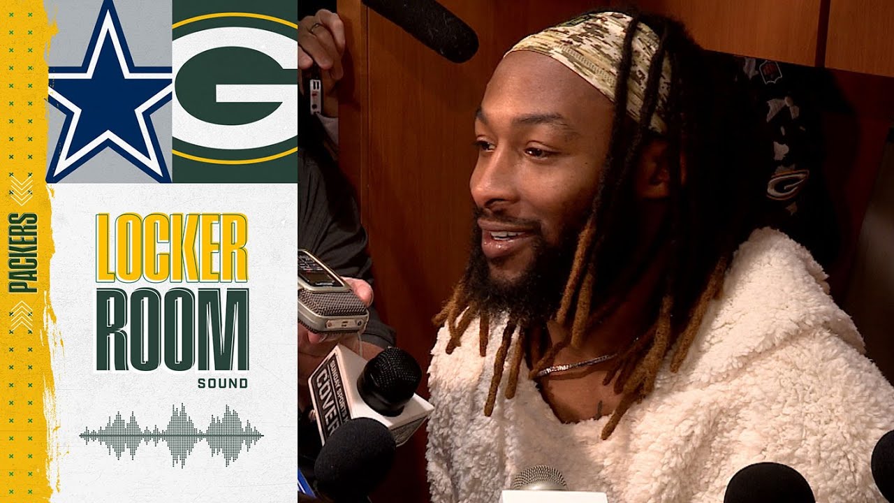 Aaron Jones: ‘It was important to come out and set the tone’ - YouTube