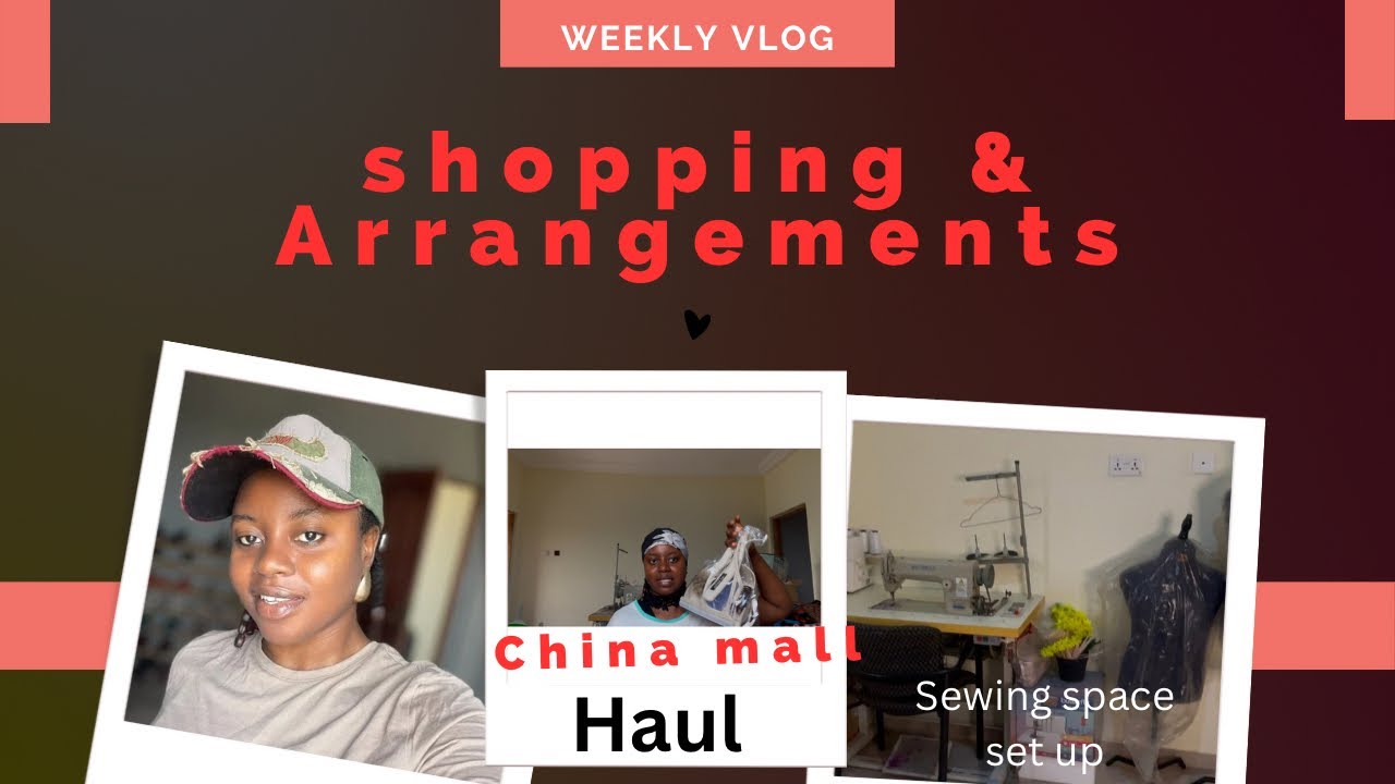 Best part of the journey so far/China mall haul/Arrangements and set ...