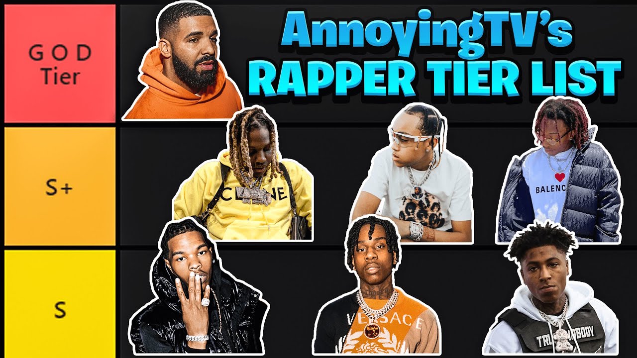AnnoyingTV's Official RAPPER TIER LIST 2021! (Lil Durk Over Youngboy ...
