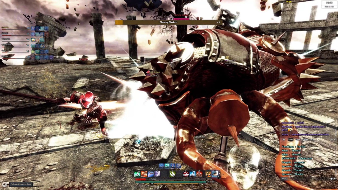 [Vindictus] Playing With Black Balls and Hammers! - Shining Keaghan Day ...