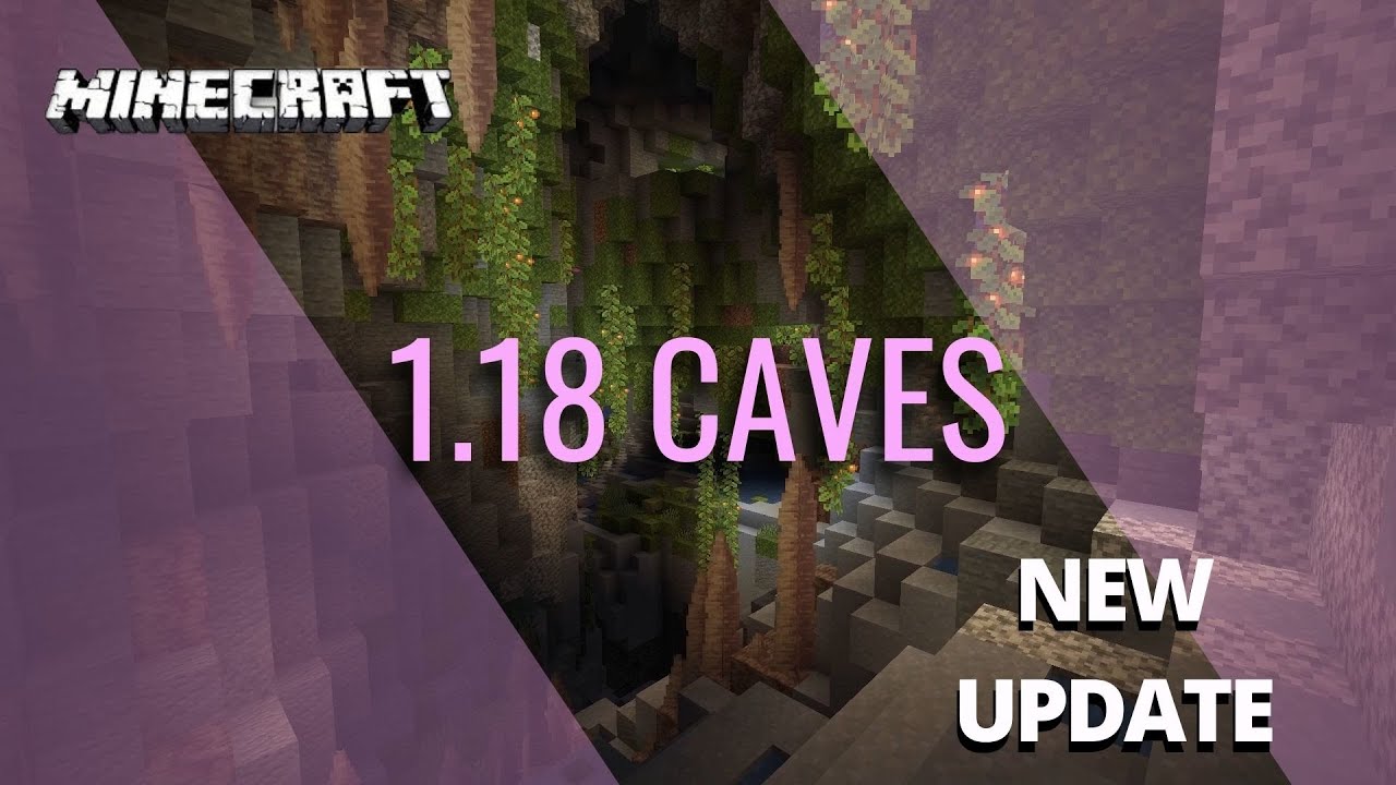 *1.18* MINECRAFT CAVES UPDATE - NEW CAVES AND FUNNY MOMENTS - YouTube
