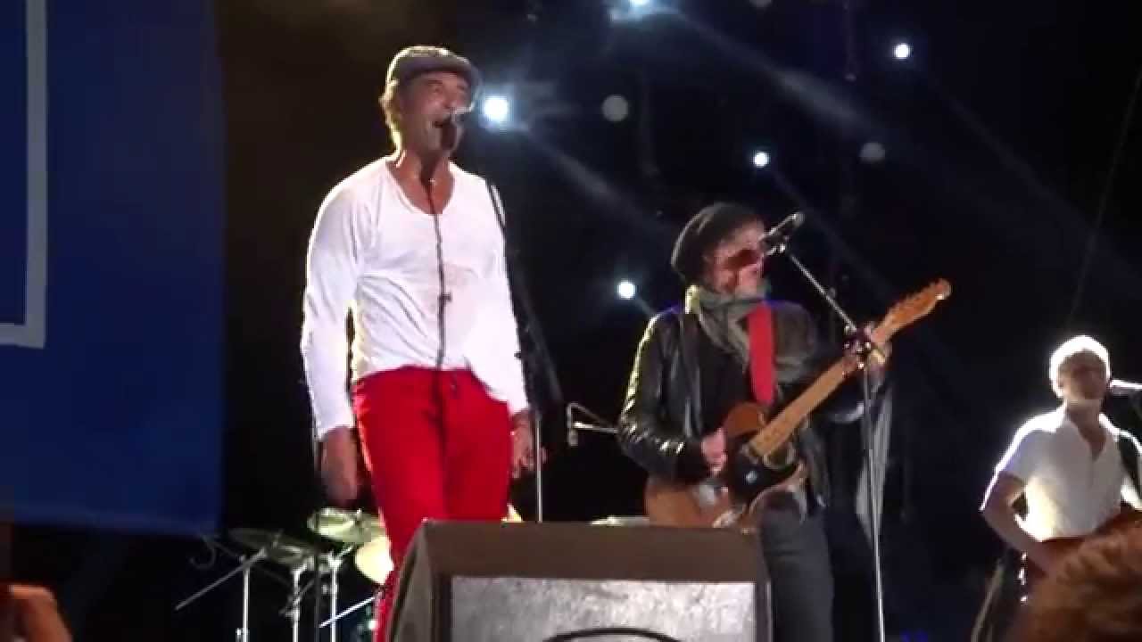 Yannick Noah & Jean Louis Aubert " Les Murs " - YouTube