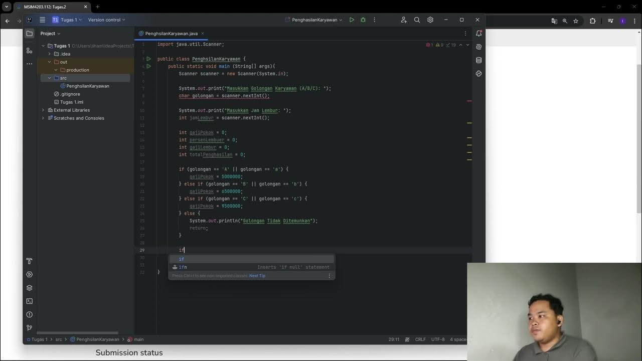 Tugas 2 Algoritma dan Pemrograman - YouTube