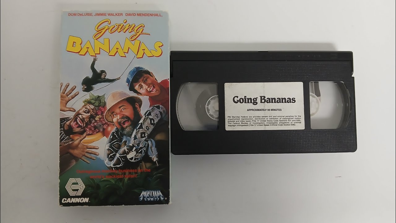 Opening To Going Bananas 1990 VHS 60fps - YouTube