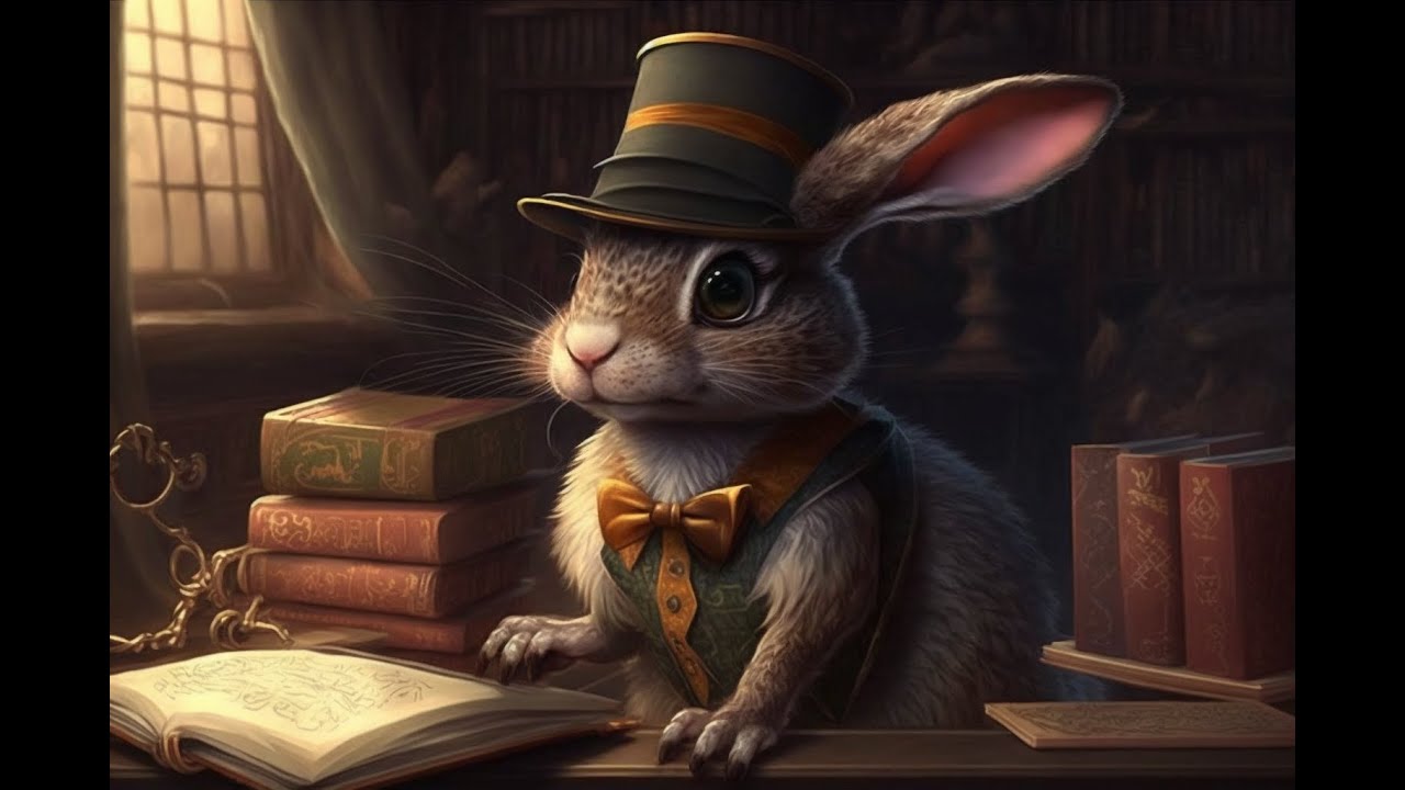 Rabbit Detective Thumper and the Case of the Stolen Books. - YouTube