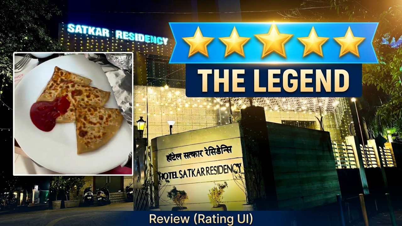 The Legend "SATKAR RESIDENCY" Hotel at THANE - YouTube